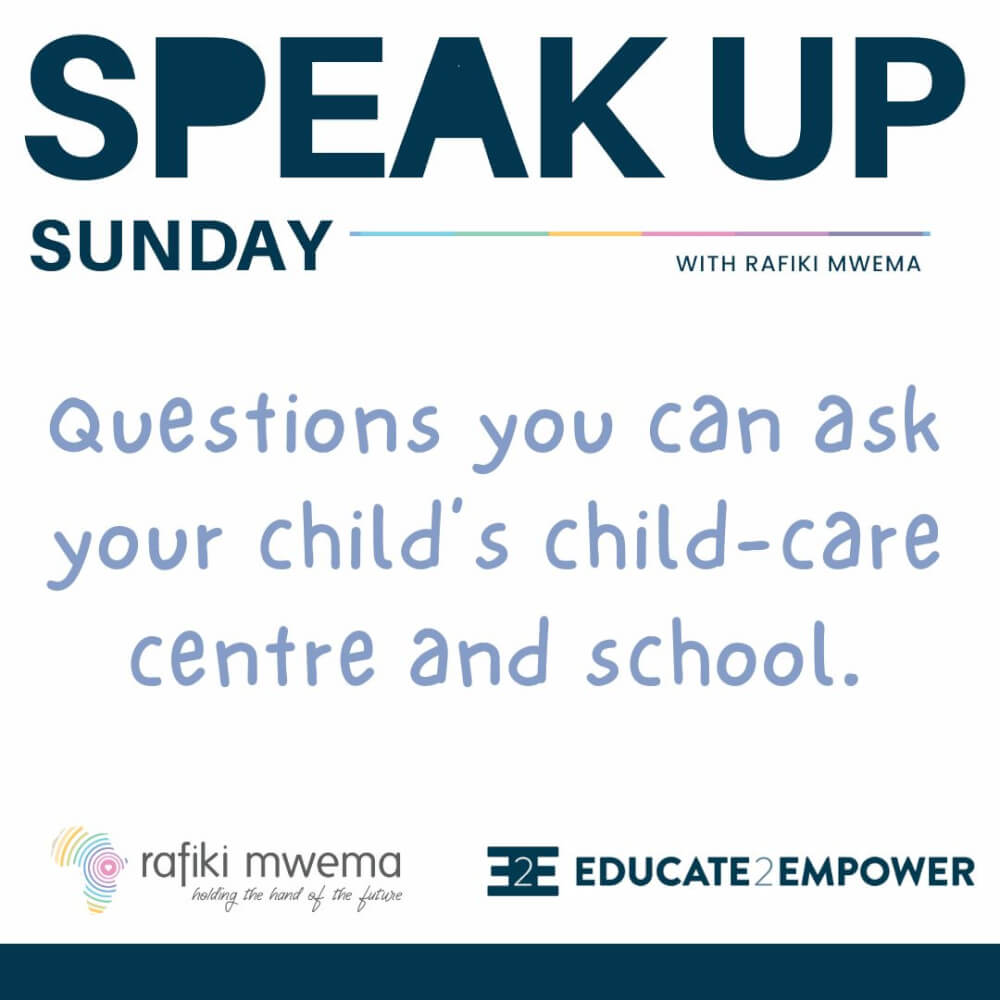 Questions You Can Ask Your Child’s Child-Care Centre & School