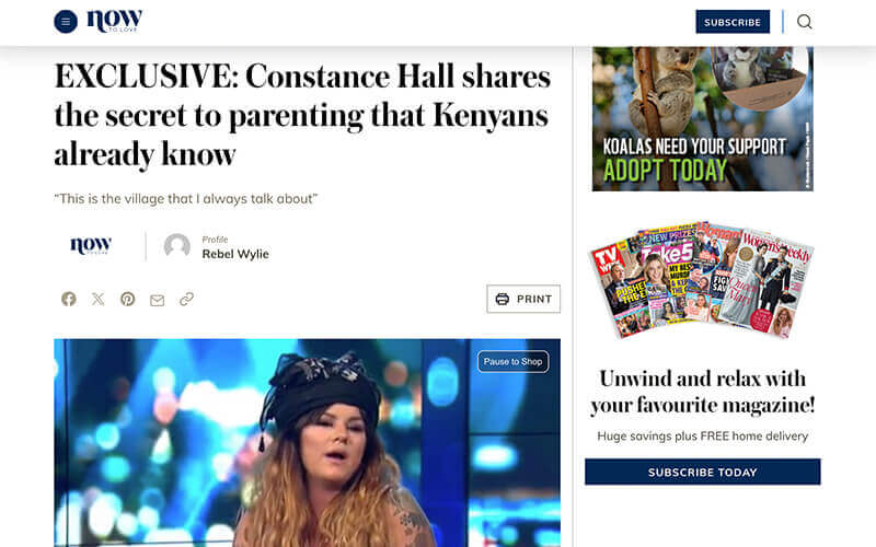 Constance Hall Reveals Parenting Secret Kenyans Already Know